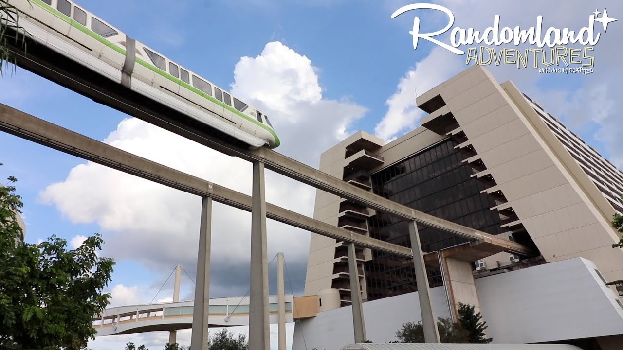 The Monorail Loop - Exploring Walt Disney World - YouTube
