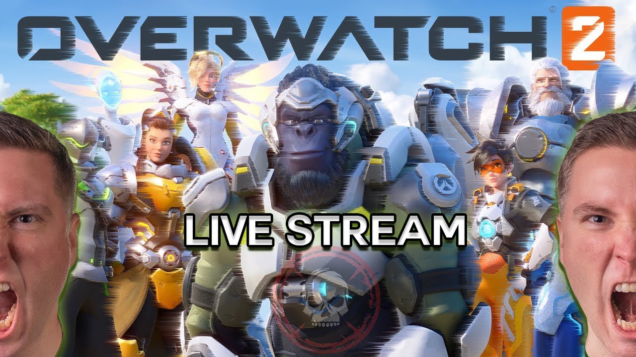 All Roles Ranked Overwatch 2 Live Stream Silver Comp - YouTube