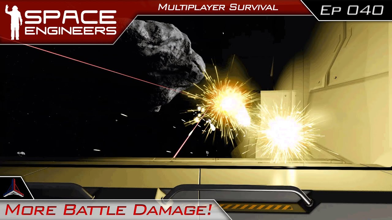 More Battle Damage! | Space Engineers Survival - Modded Multiplayer ...