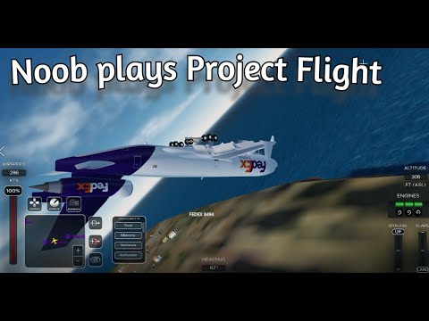 Noob Plays Project Flight... (I crashed) - YouTube