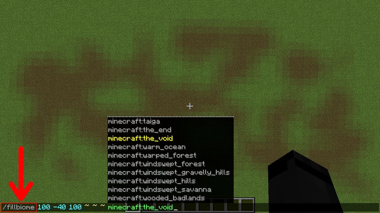 new minecraft command - YouTube