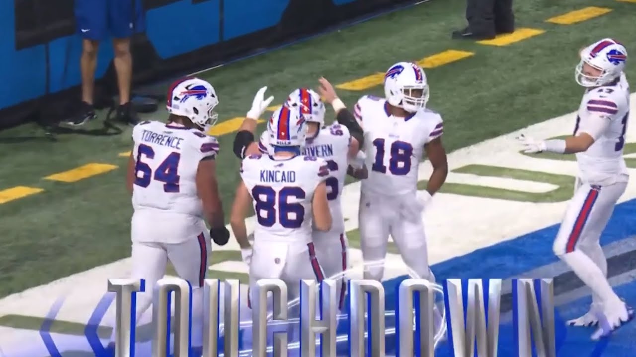 James Cook Gets 41 Yard Touchdown vs Lions | NFL 2024 - YouTube