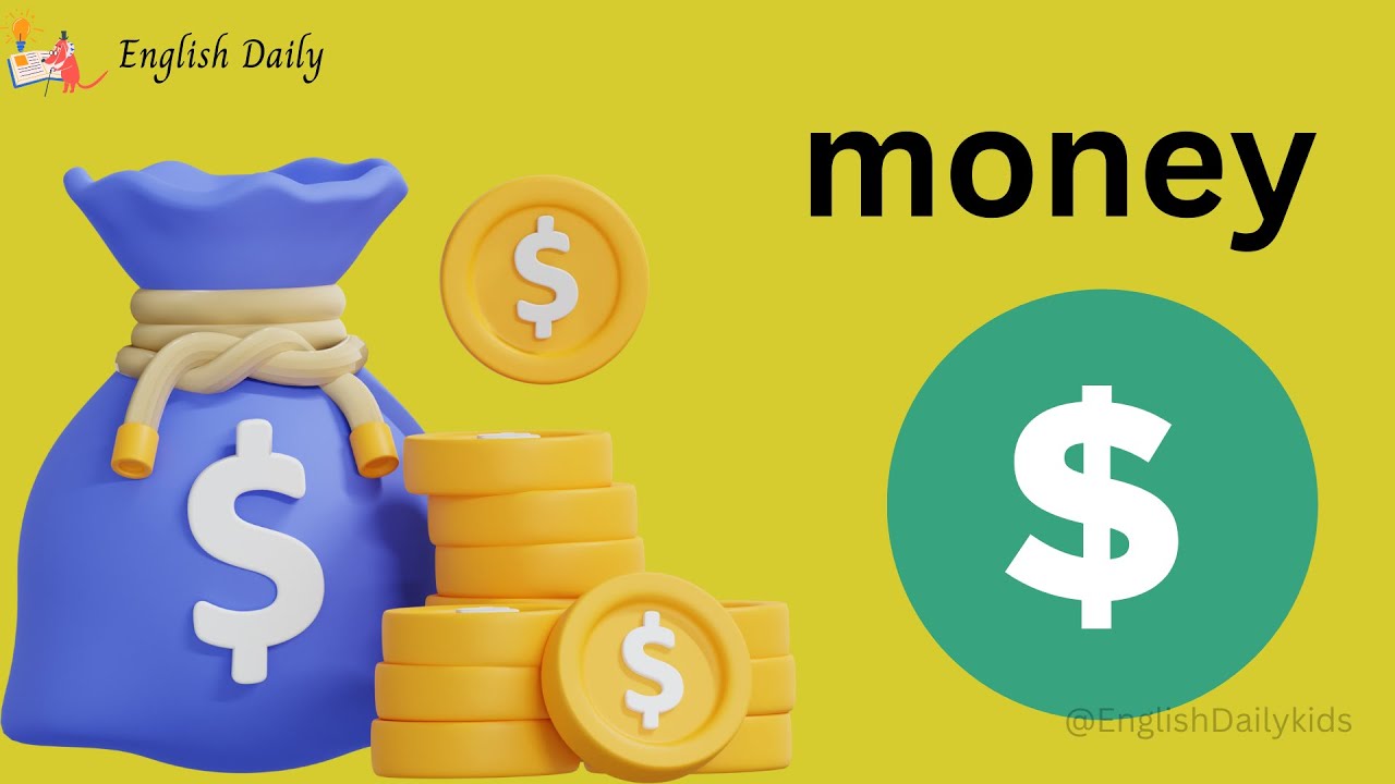 Money vocabulary/ English daily - YouTube