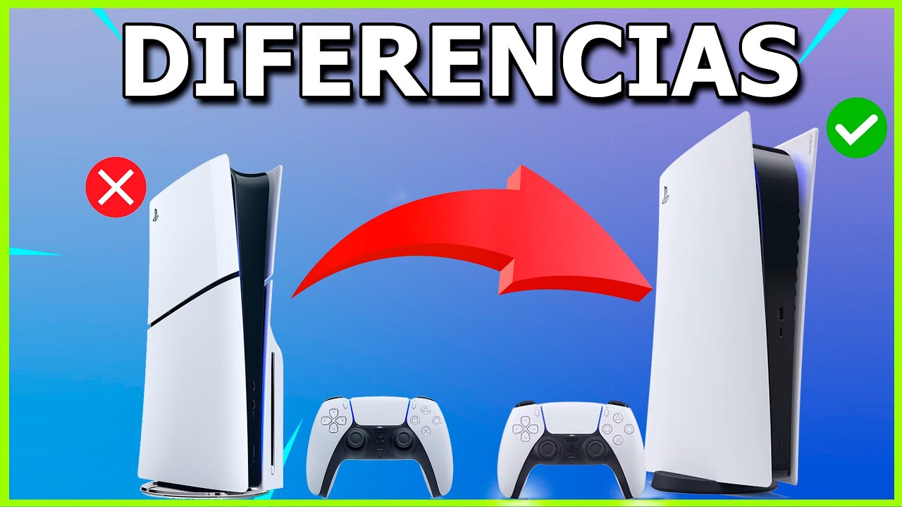 PS5 Original o PS5 Slim ¿Cuál Elegir? Diferencias y Comparativa para ...