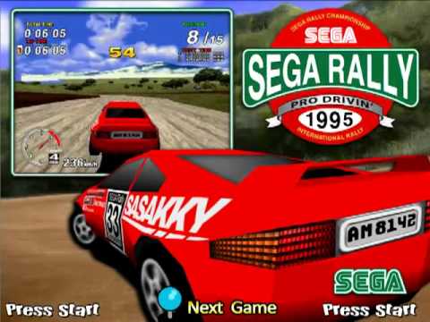 Sega Rally Pro Drivin theme for Hyperspin - YouTube