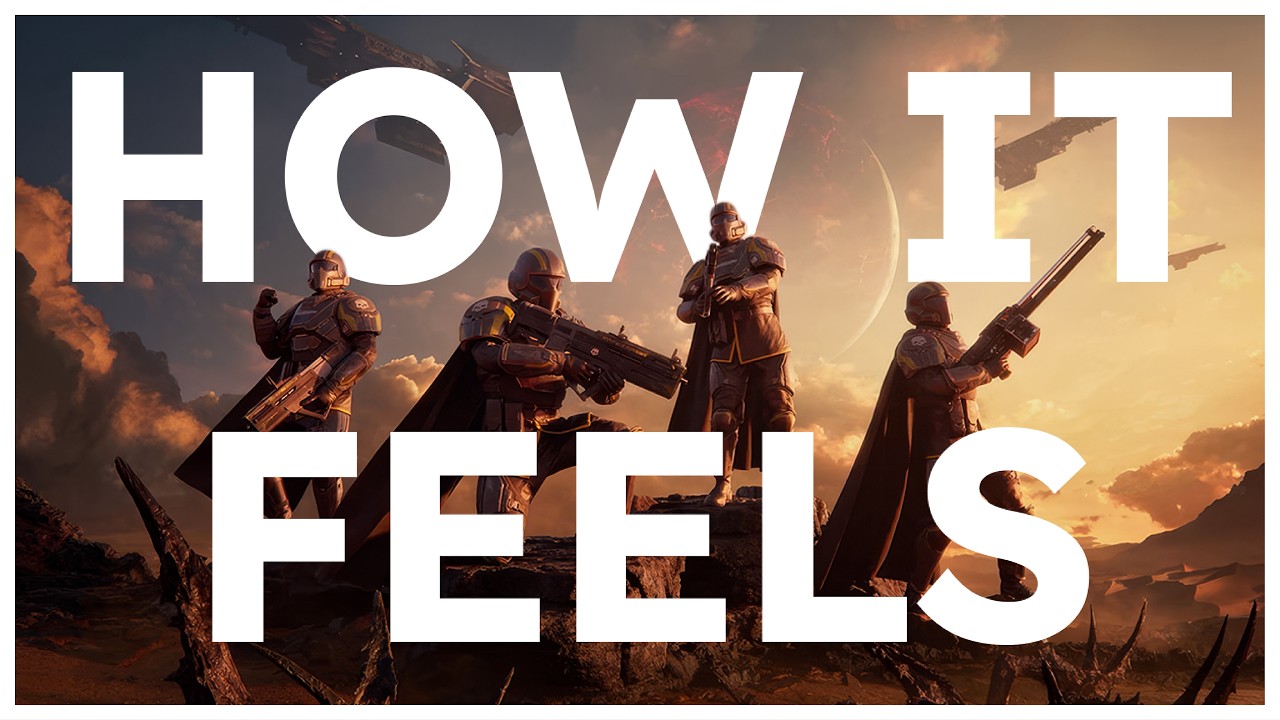How It FEELS To Play: Helldivers 2 - YouTube