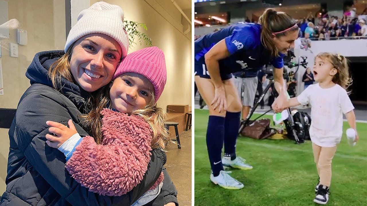 Alex Morgan Embraces Her First World Cup As A Mom - YouTube