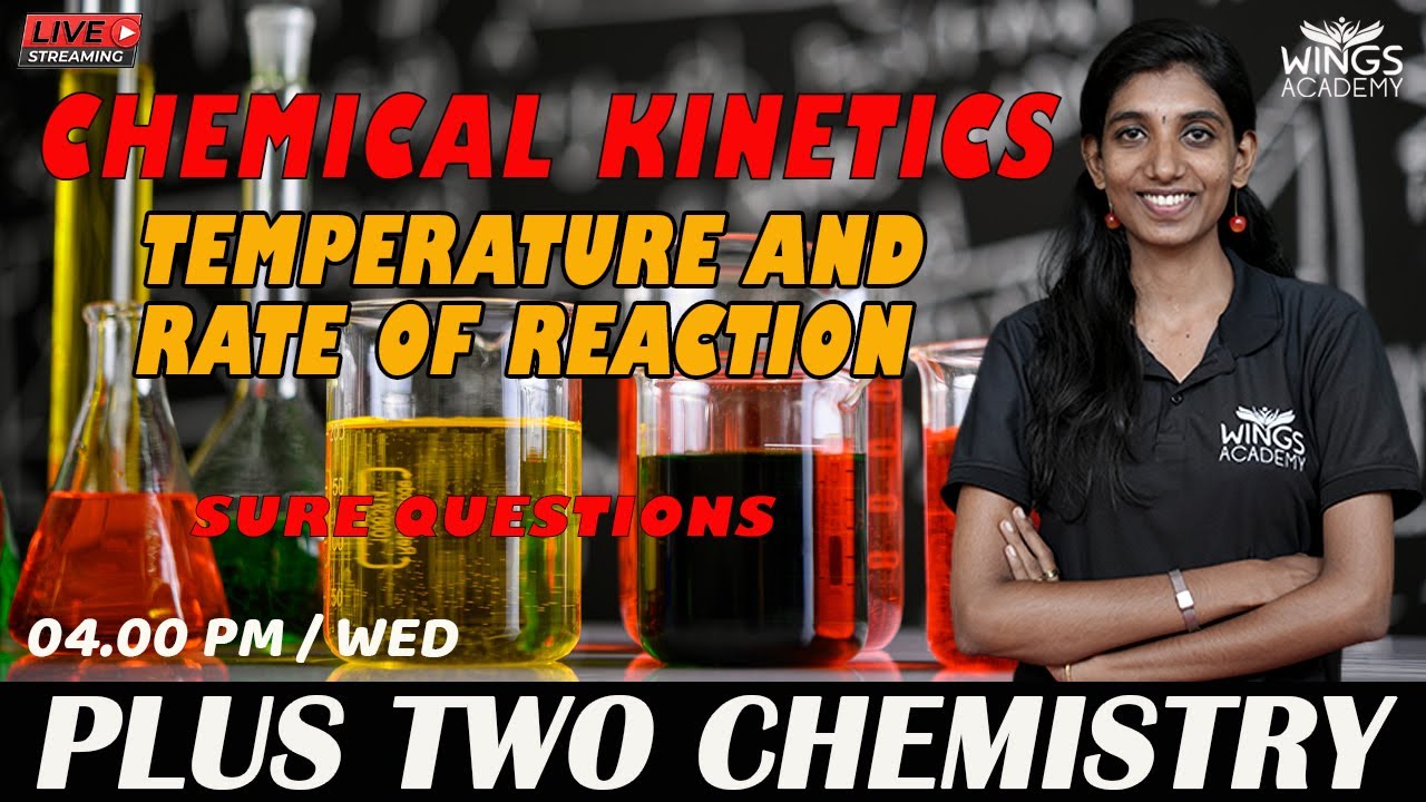 CHEMICAL KINETICS | TEMPERATURE AND RATE OF REACTION | PLUS TWO ...
