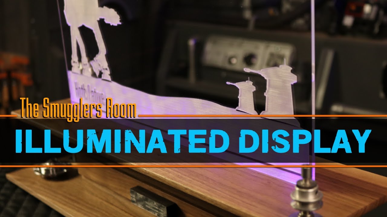 How to Make an Illuminated Display - YouTube