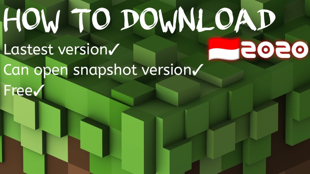 Cara Download Minecraft Terbaru 2020 Versi Terbaru Gratis