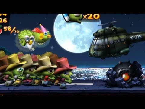 Cowboy hat zombies destroyed military chopper. - YouTube