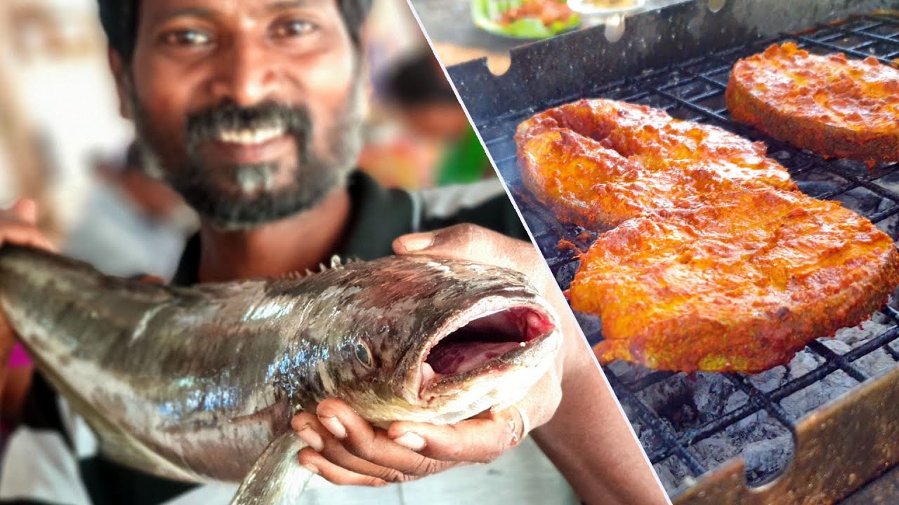 வஞ்சரத்தையே மிஞ்சும் கட விரா மீன் வாட்டல் | KADA VIRA GRILLED FISH ...