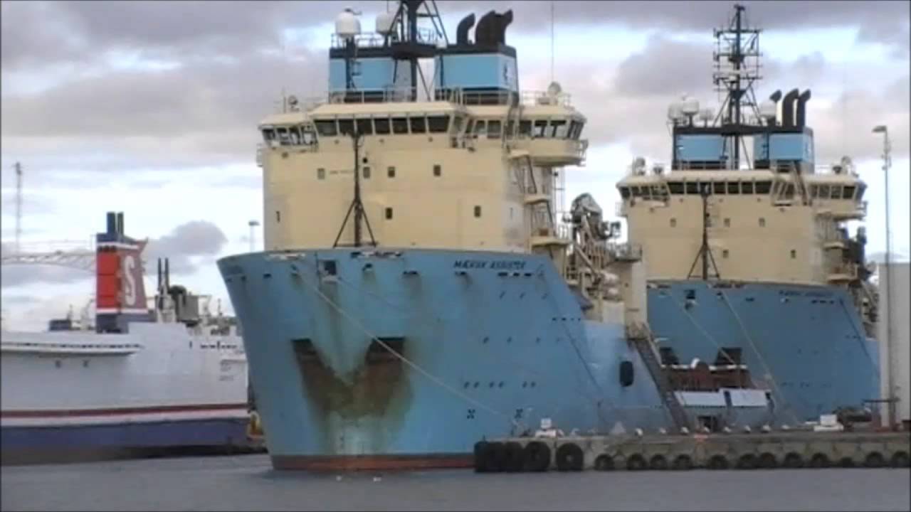 Maersk Advancer and Maersk Assister - YouTube