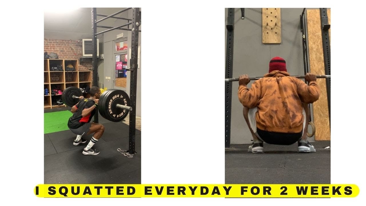 I Squatted Everyday For 2 Weeks - YouTube