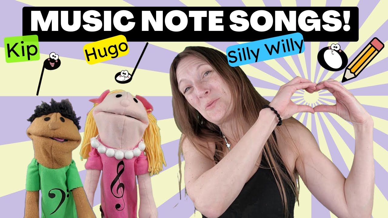 Piano for kids | Quarter Note, Half Note, Whole Note Songs | Little ...