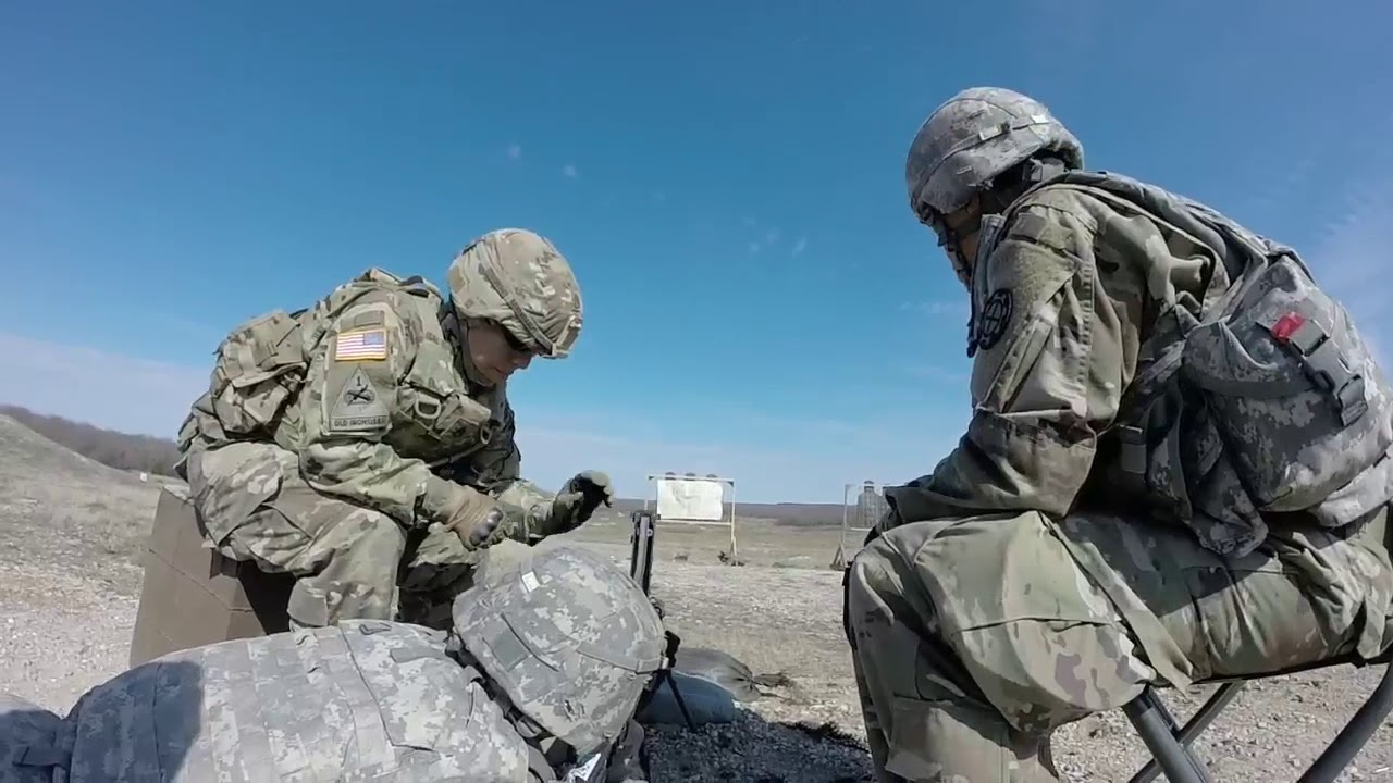 M249 Range 5th EN BN 2017 - YouTube