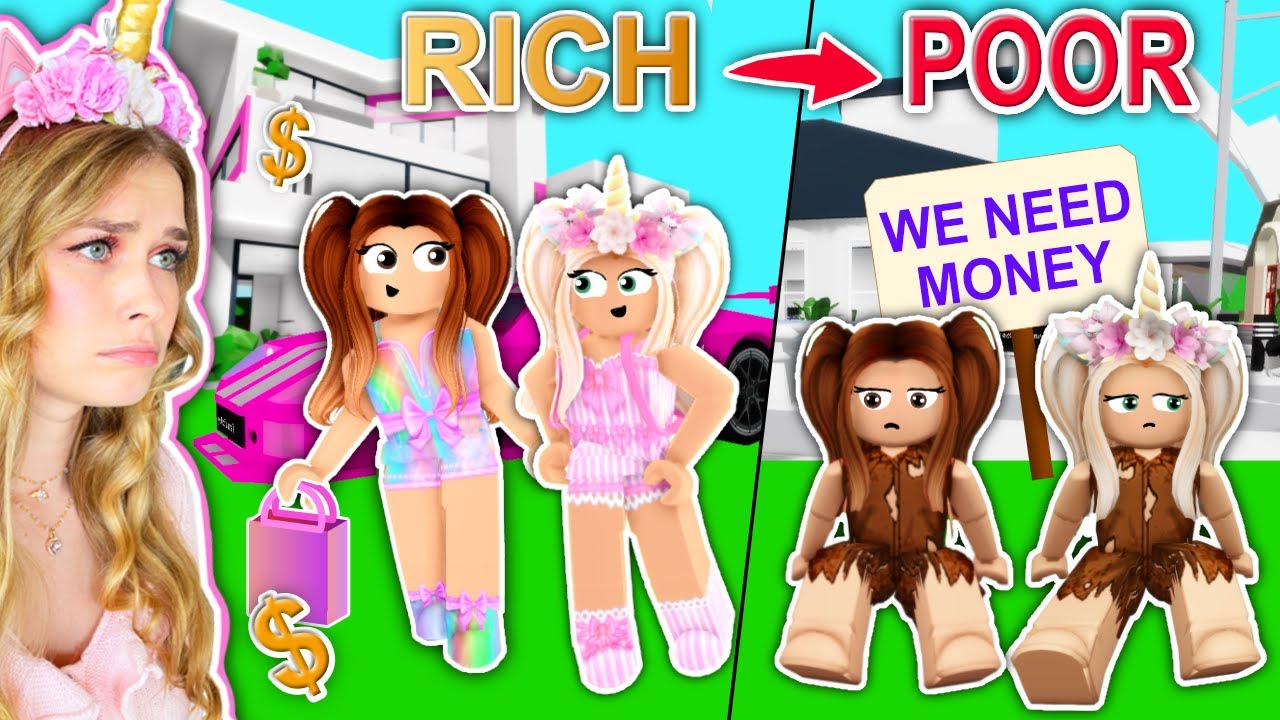 WE WENT FROM RICH TO POOR IN BROOKHAVEN! (ROBLOX) - YouTube