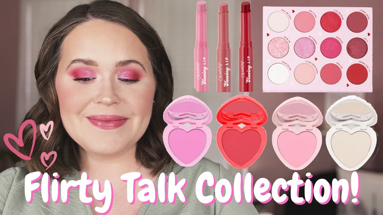 *NEW* Colourpop Flirty Talk Valentines Day collection ️ - YouTube
