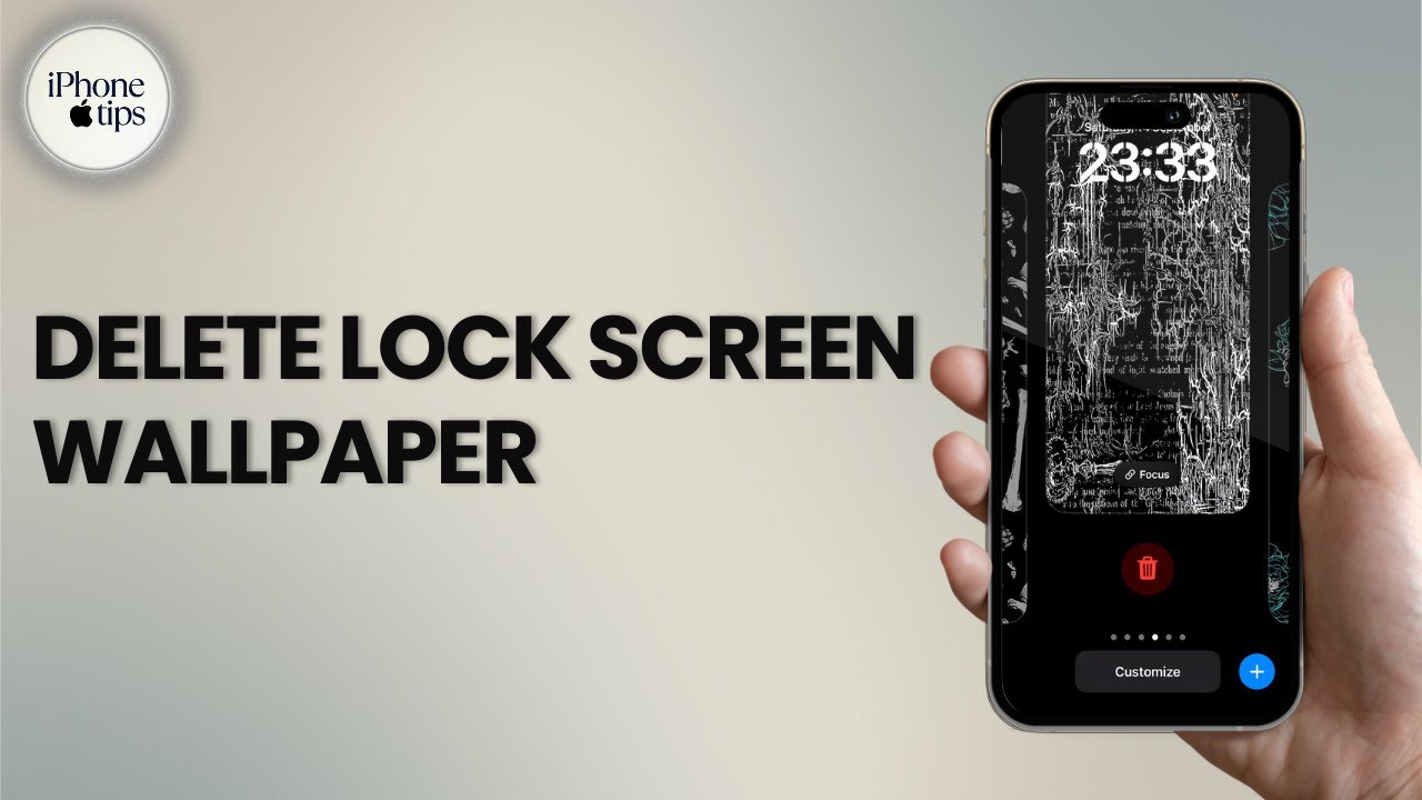 How to Delete Lock Screen Wallpapers On iPhone 12, 13, 14 and 15 - YouTube