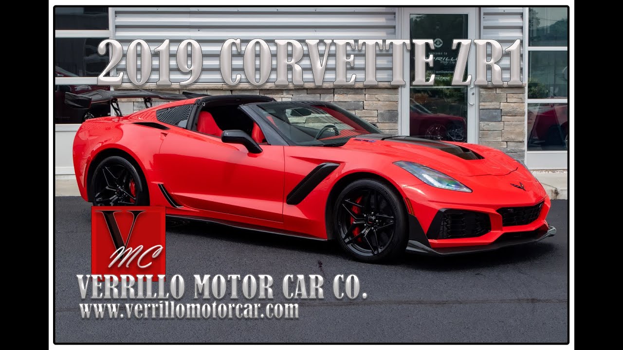 2019 corvette ZR1 RED - YouTube