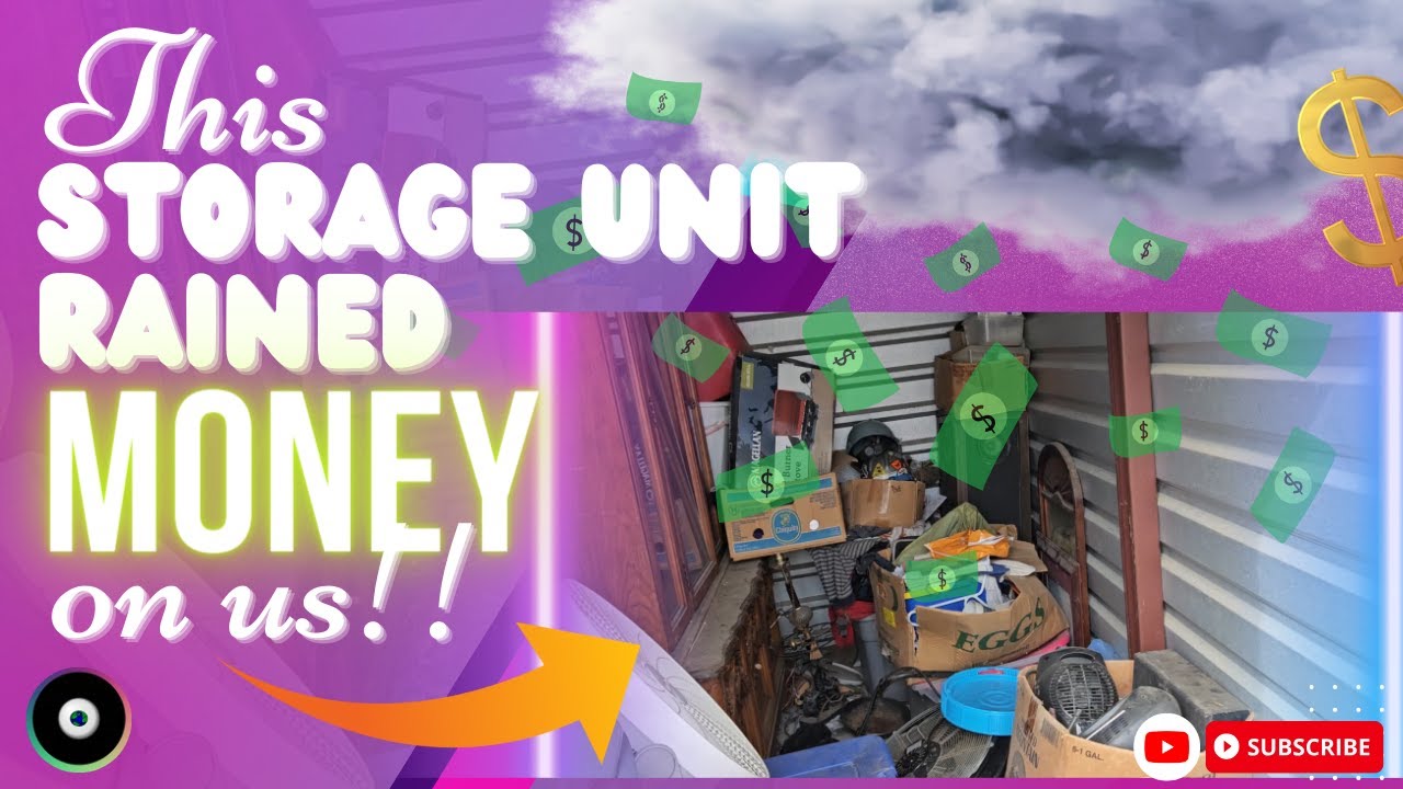 This STORAGE UNIT RAINED MONEY On US! | DimensionthaDot - YouTube