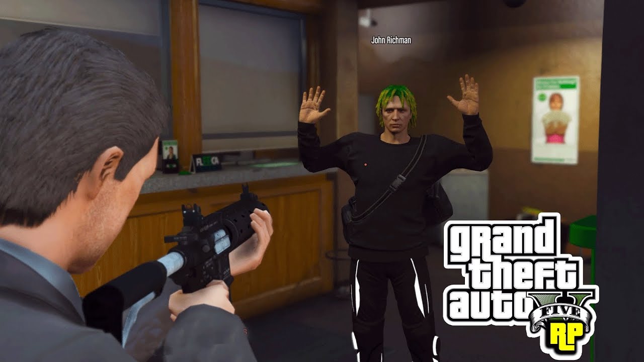Robbed a Player for $1 (GTA RP) - YouTube