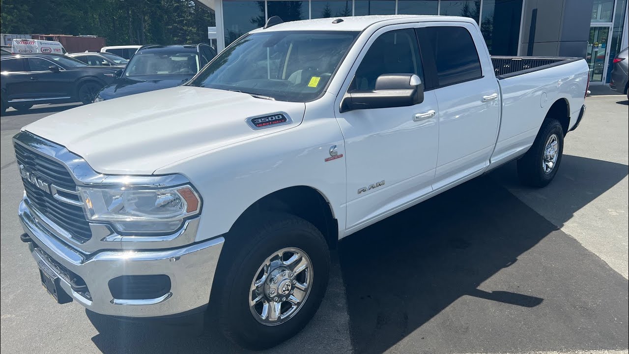 2019 RAM 3500 long box STK#25861 - YouTube