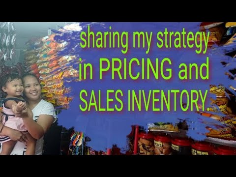 PRICING STRATEGY./DAILY SALES INVENTORY./SARI-SARI STORE - YouTube