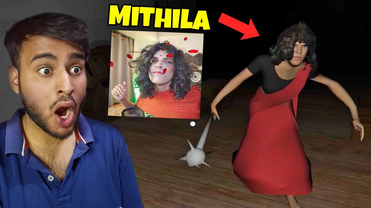 Mythpat Become Granny's Sister | Mithila Granny's Sister ( HORROR GAME ...