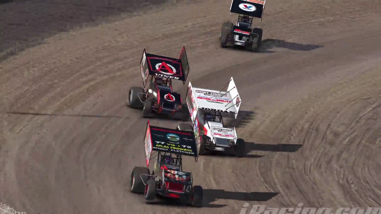 iRacing World of Outlaws 410 @ Eldora Race - YouTube
