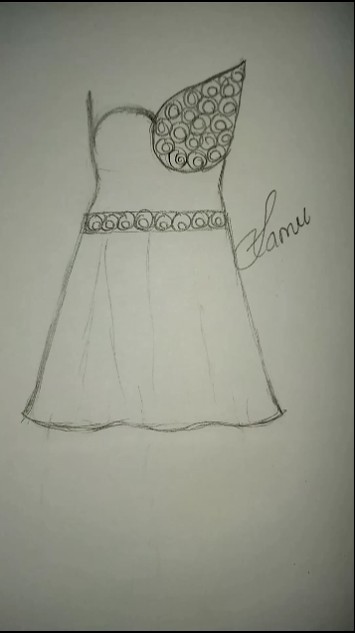 Pencil design ||easy drawing 💕||new design drawing ️😍|| #pencildrawing ...