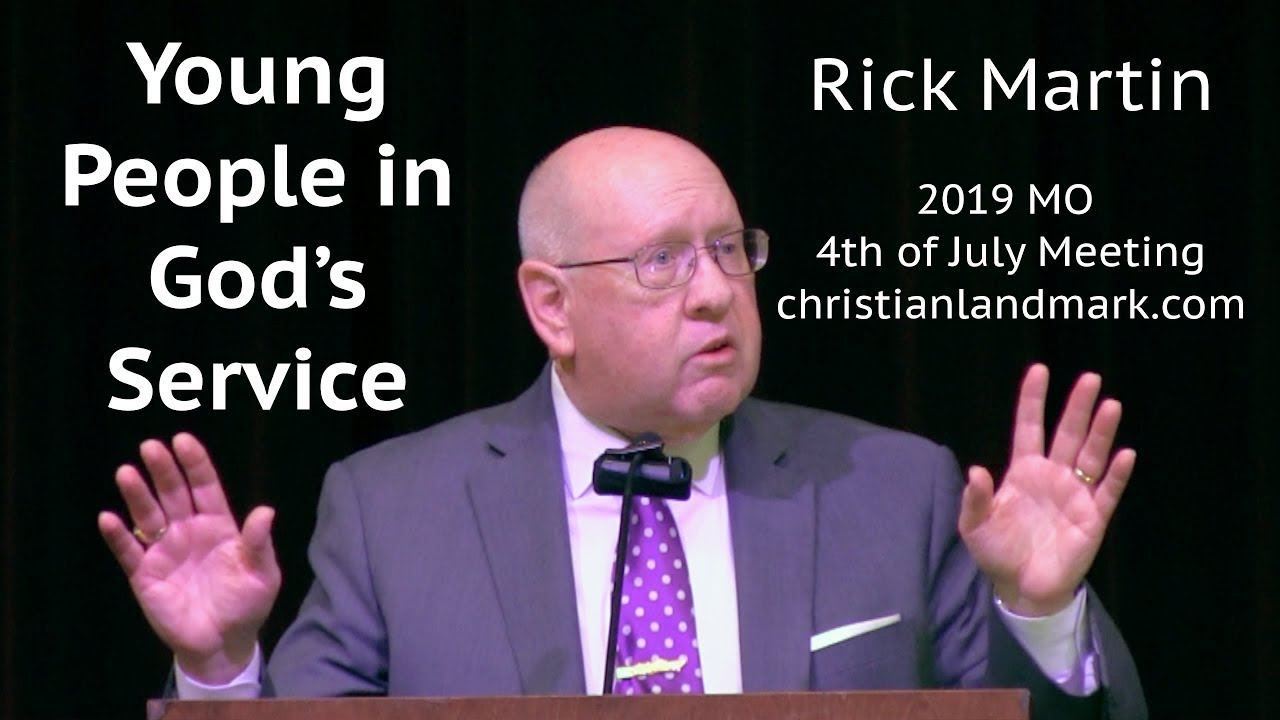 Rick Martin - Young People in God's Service - YouTube