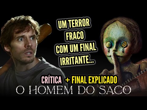 O HOMEM DO SACO é um TERROR ESQUECÍVEL e super PASTELÃO - Critica + FINAL EXPLICADO