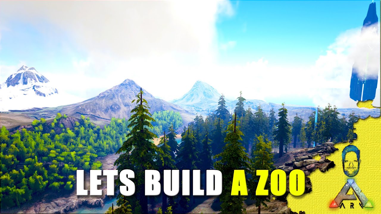 Ark Survival Evolved Let's Build a Zoo - Live Stream EP 16 - YouTube