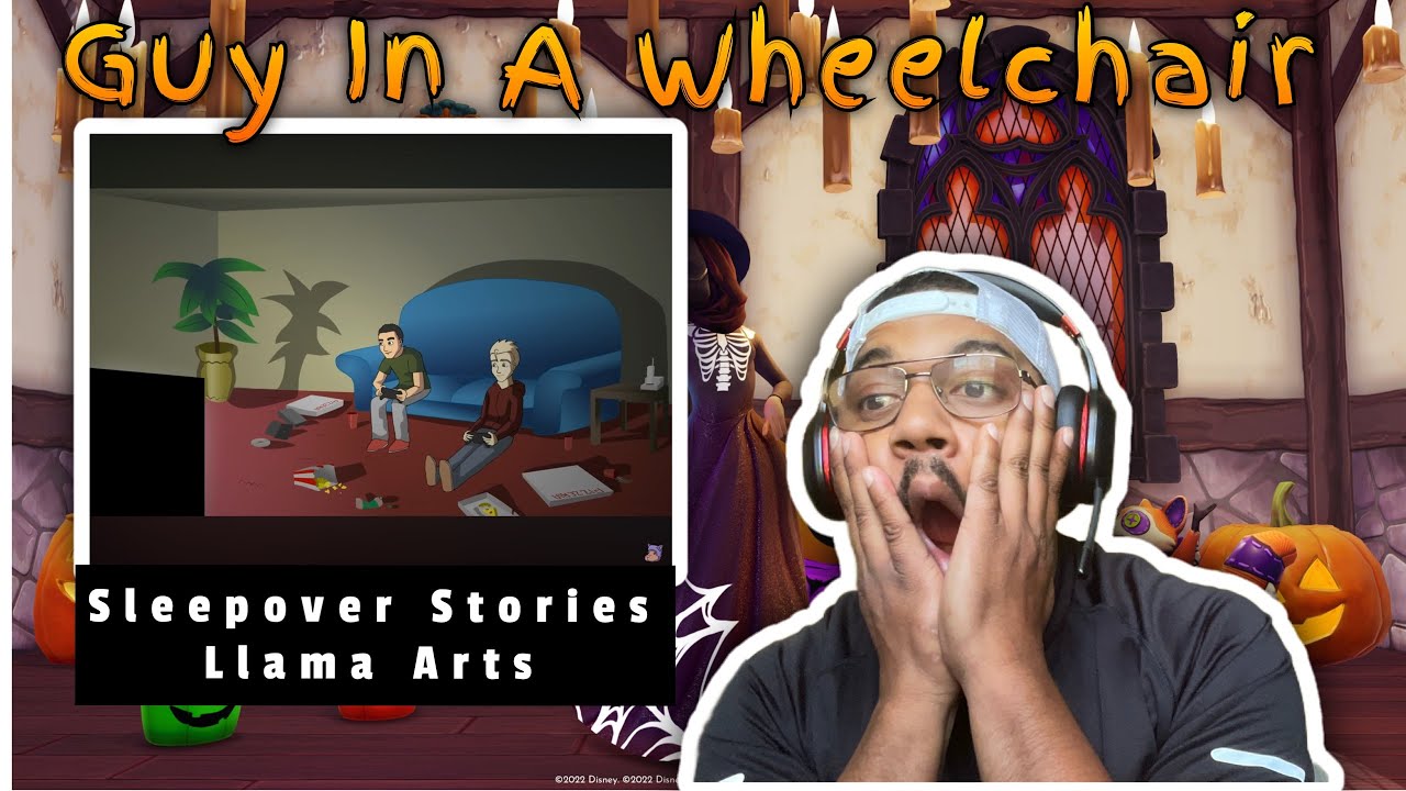 Sleepover Stories Animated Reaction #fyp #spookyanimation #llamaarts ...