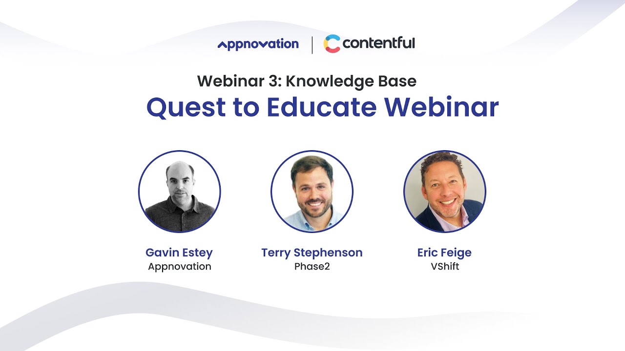 Contentful Webinar Series: Quest to Educate - YouTube
