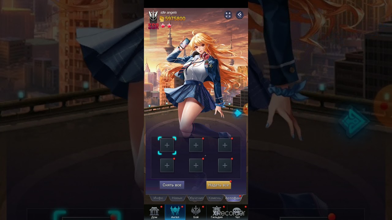idle angels Игровые персонажи - главный герой (main character) - YouTube
