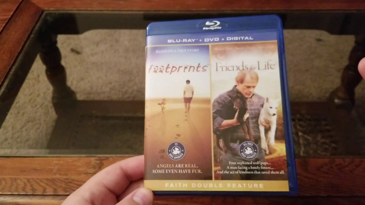 Footprints & Friends For Life Blu Ray/DVD Combo Pack Unboxing & Reivew - YouTube