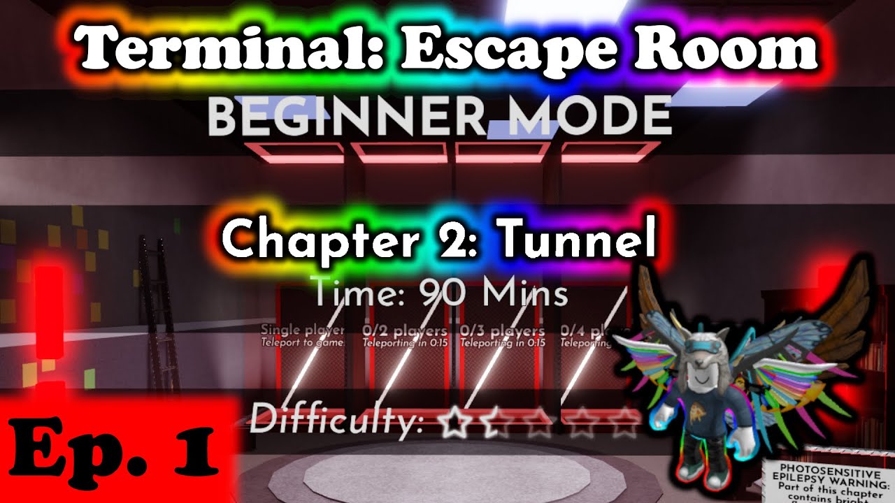 Escaping an Exploding Roblox Train! Terminal: Escape Room - Chapter 2 ...