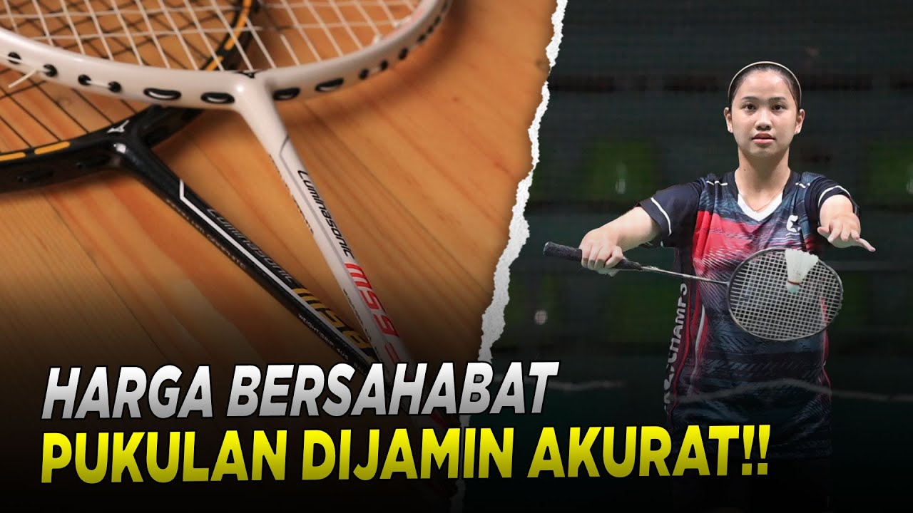 "KELIATAN RAKET MAHAL" 😱 Review Raket Kembar Dari Mizuno Luminasonic ...