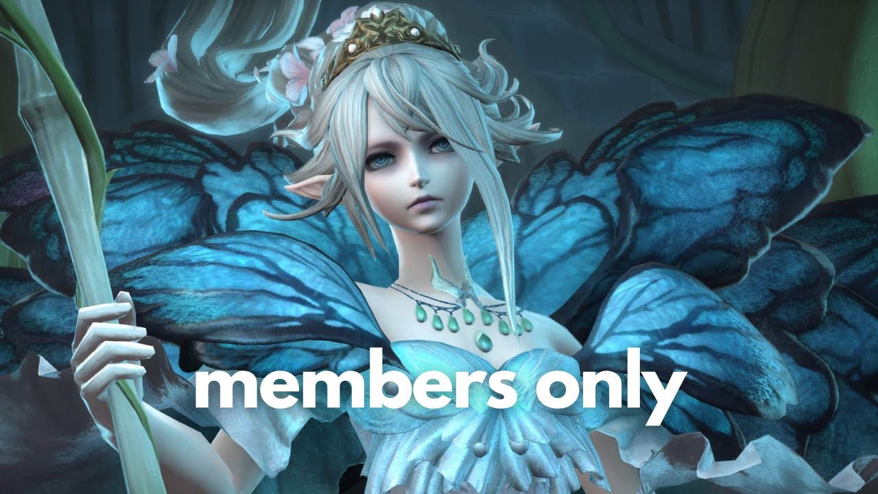 MEMBERS ONLY: Create my Final Fantasy XIV character with me! - YouTube