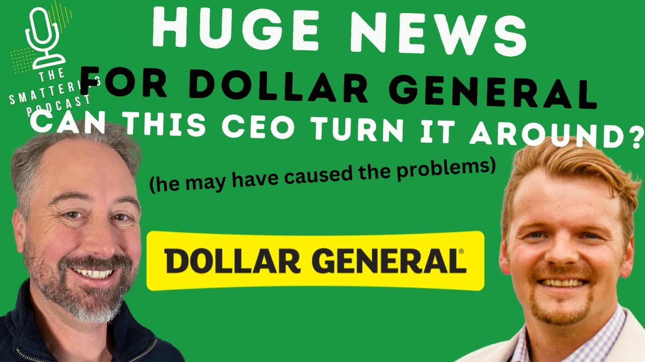 Dollar General Turnaround: CEO Change is Huge News - YouTube
