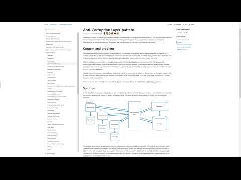 Anti-Corruption Layer pattern - YouTube