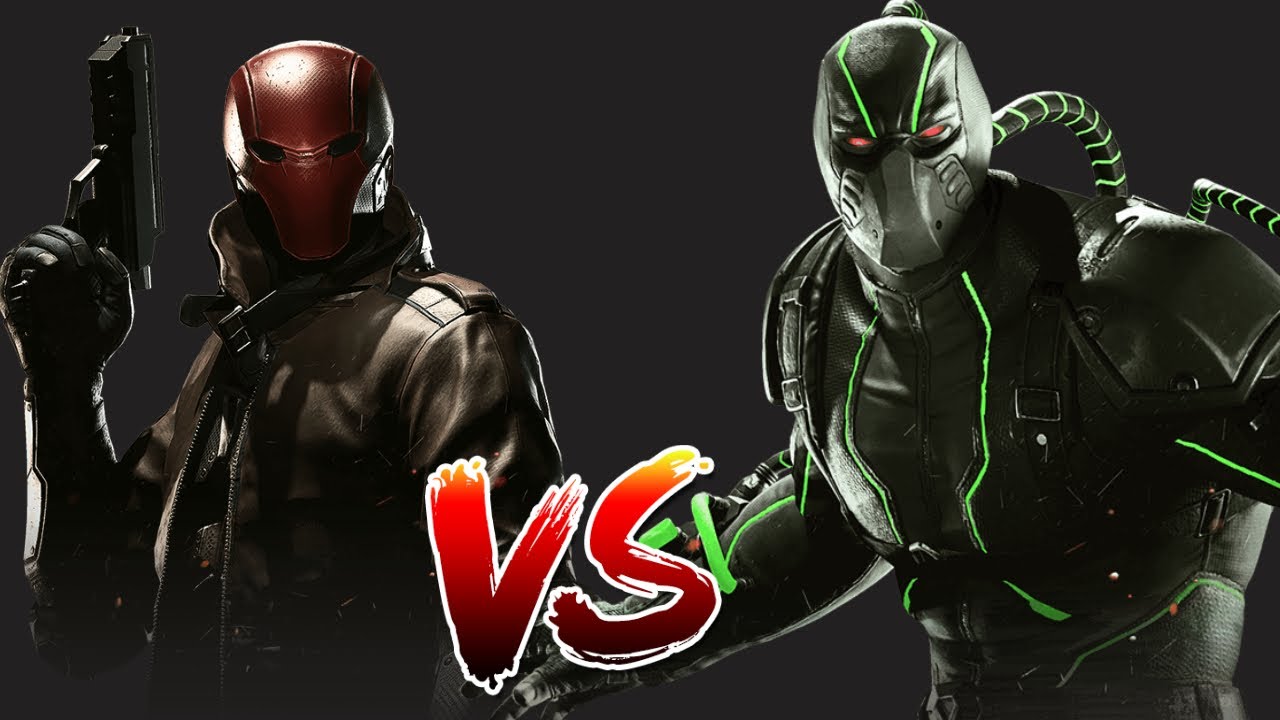Red Hood vs Bane -Injustice 2 - YouTube