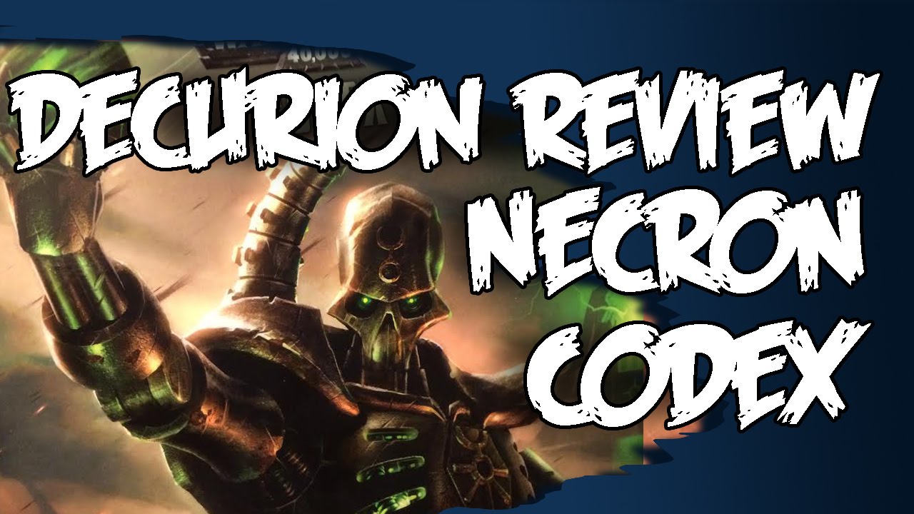 How the Decurion Works - 7th Edition Necrons Review - YouTube