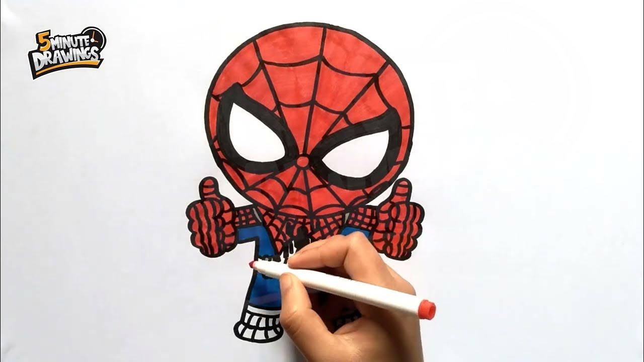 Comment dessiner Spider-Man - YouTube