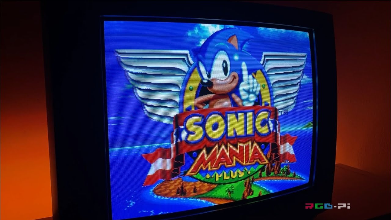 RGB-Pi Mini Showcase #36 - Sonic Mania - YouTube