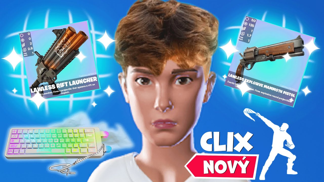 *NOVÝ* CLIX ICON SERIES SKIN A EXOTIC UPDATE VE FORTNITE - YouTube