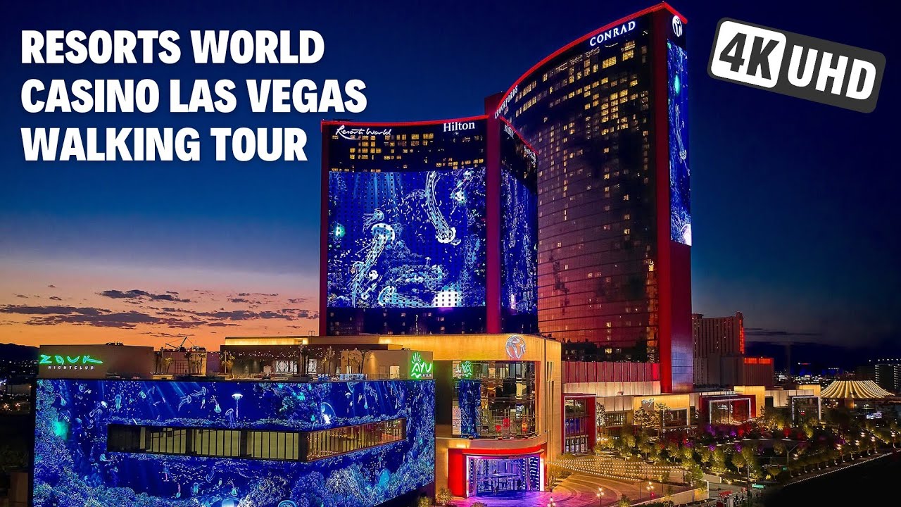 Resorts World Casino Walking Tour 4K - YouTube
