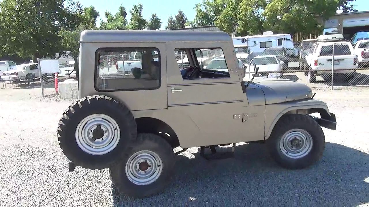 2020 June Public Auction Lot 805 - (DMV) 1960 Willy Jeep CJ5 - YouTube